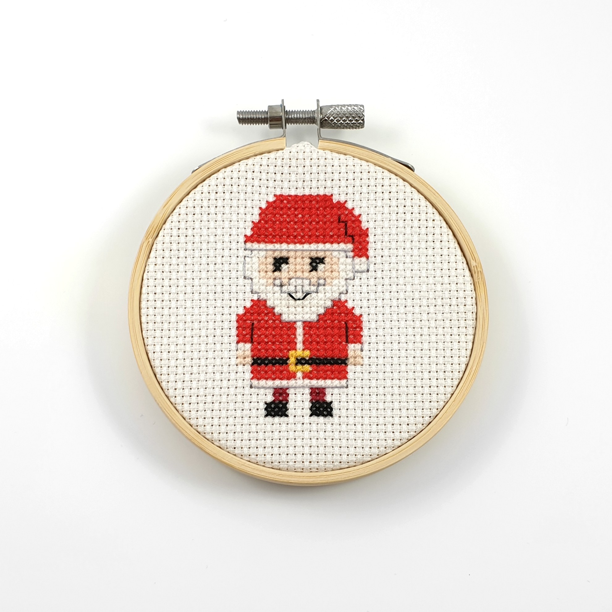 Santa cross stitch pattern - Ringcat Design